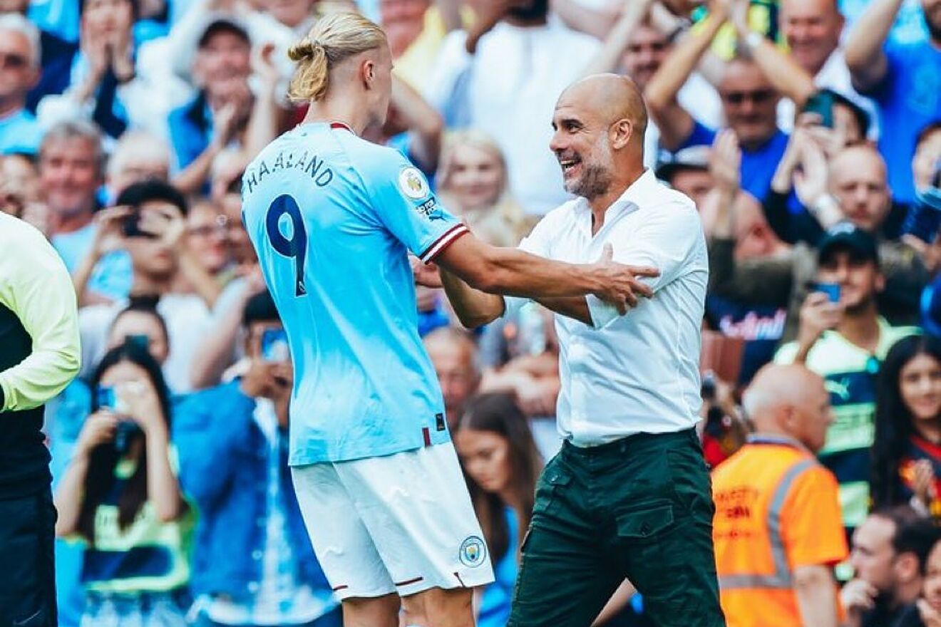 Haaland reveló que es lo que más le sorprende de Pep Guardiola